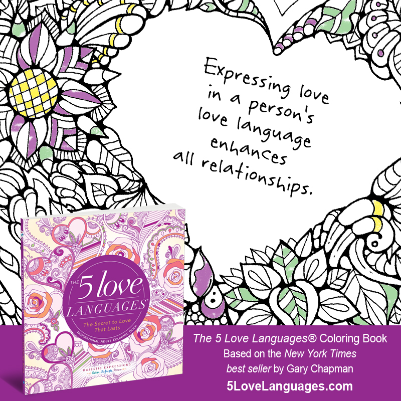 Inspirational Adult Coloring Book - The 5 Love Languages®